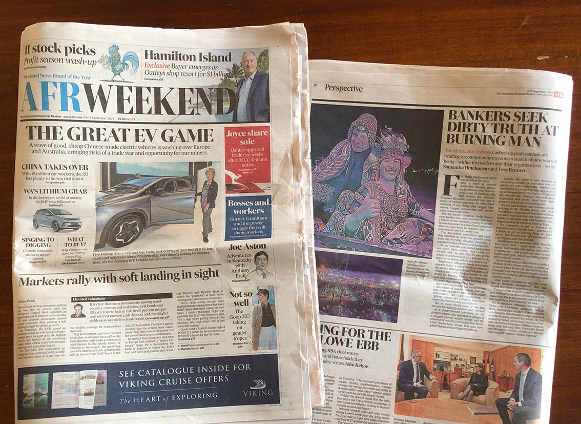 The topsy-turvy world of the Australian Financial Review | Red Flag