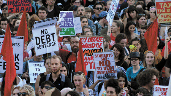Student power on the streets | Red Flag