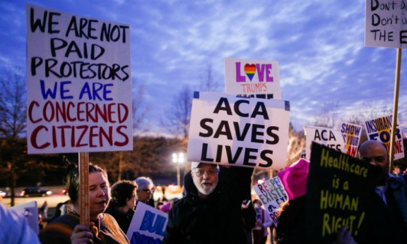 Republicans run from town hall protests | Red Flag
