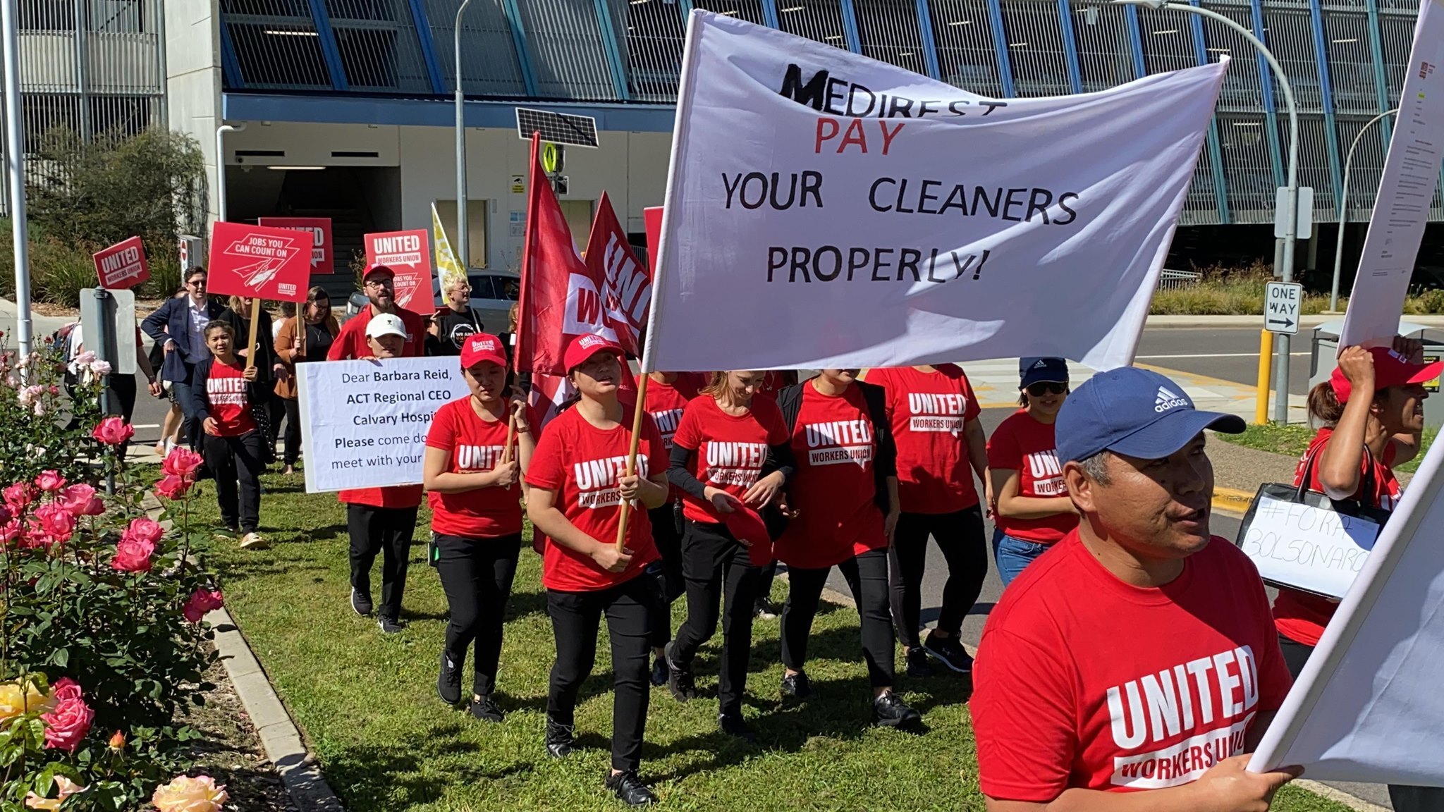 ‘All of us or none!’: Calvary Hospital strike leader speaks | Red Flag