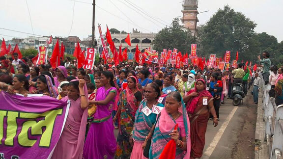 Indian workers stage 150 million-strong strike | Red Flag