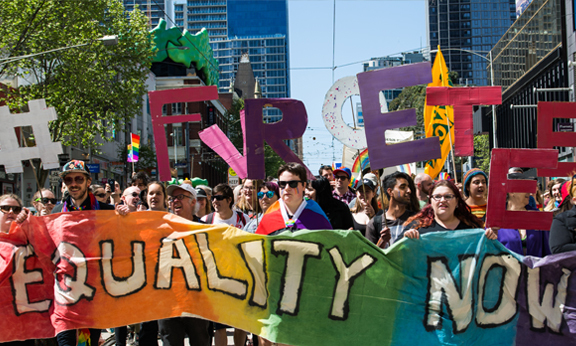 Welcome to the right side of history | Red Flag