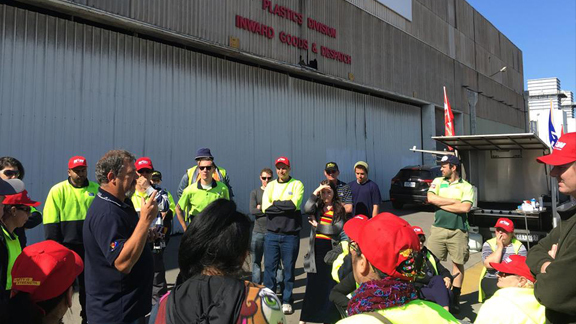 Factory workers strike to defend redundancy entitlements | Red Flag